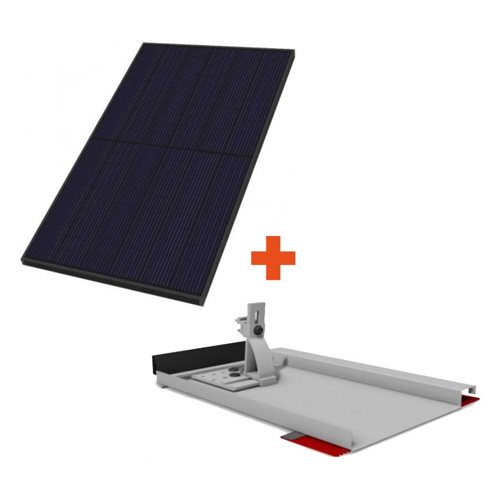 Kioto PV Modul 410W BLACK inkl. Montagematerial KS Sales